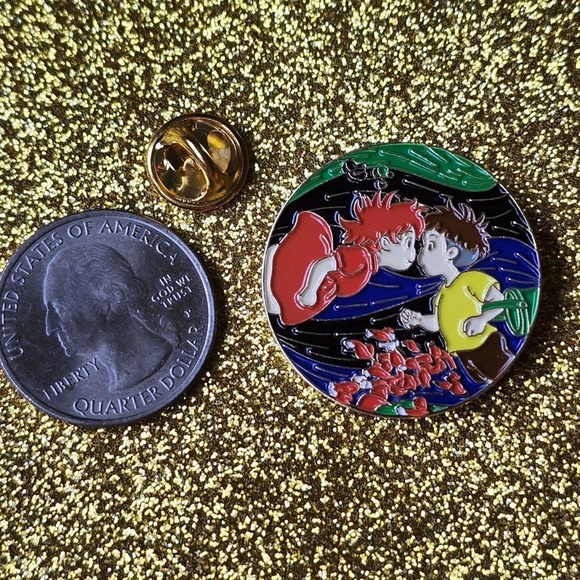Boutique | Jewelry | Ponyo Sosuke Underwater Kiss Studio Ghibli Movie ...